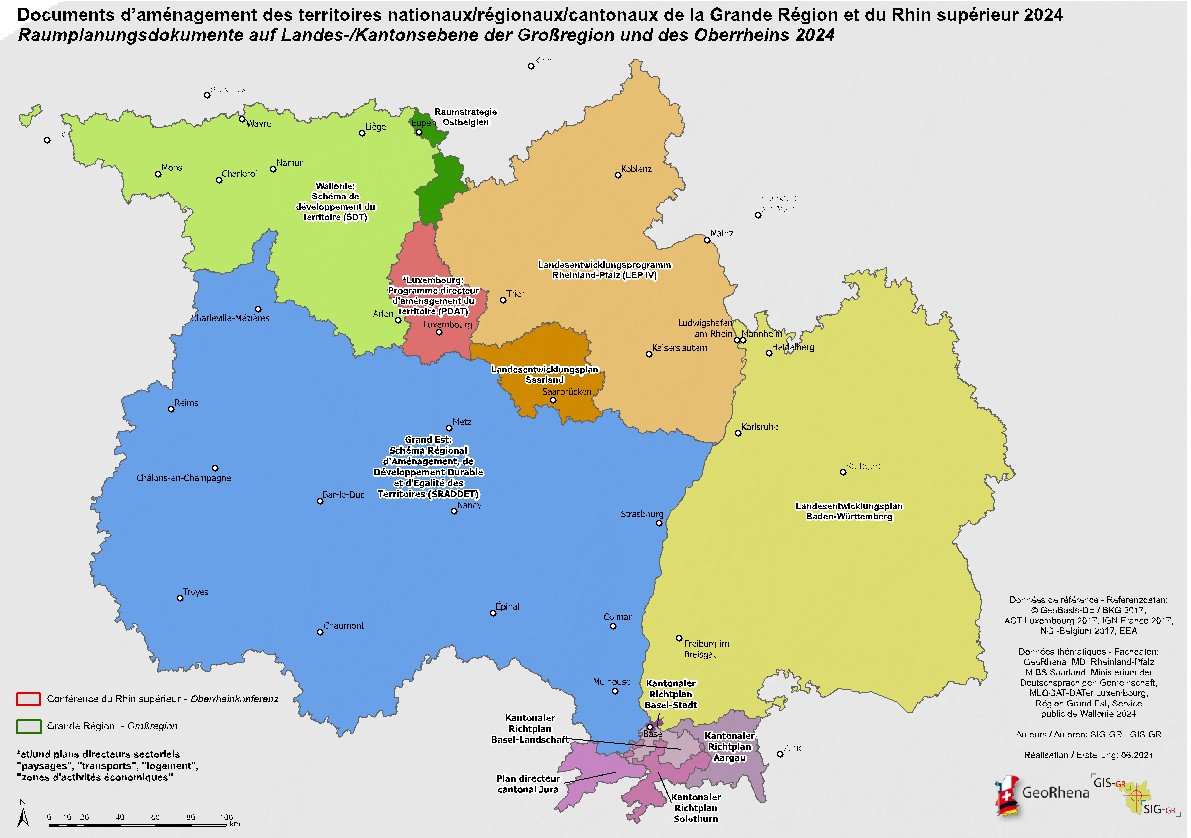 Geographisches Informationssystem für die Großregion