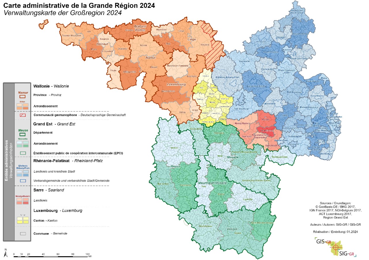 Système d’information géographique pour la Grande Région